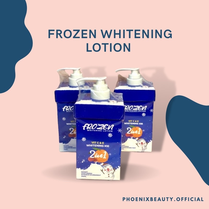 Jual FROZEN WHITENING BODY LOTION 100% ORIGINAL THAI !! // FROZEN ...