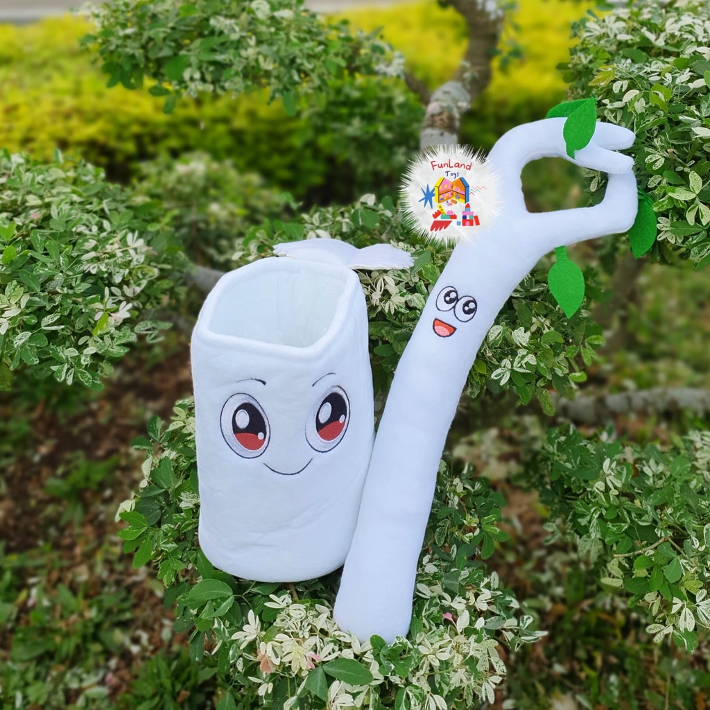 Jual Lanky Box Glow in the Dark Sticky n Canny Plush | Shopee Indonesia