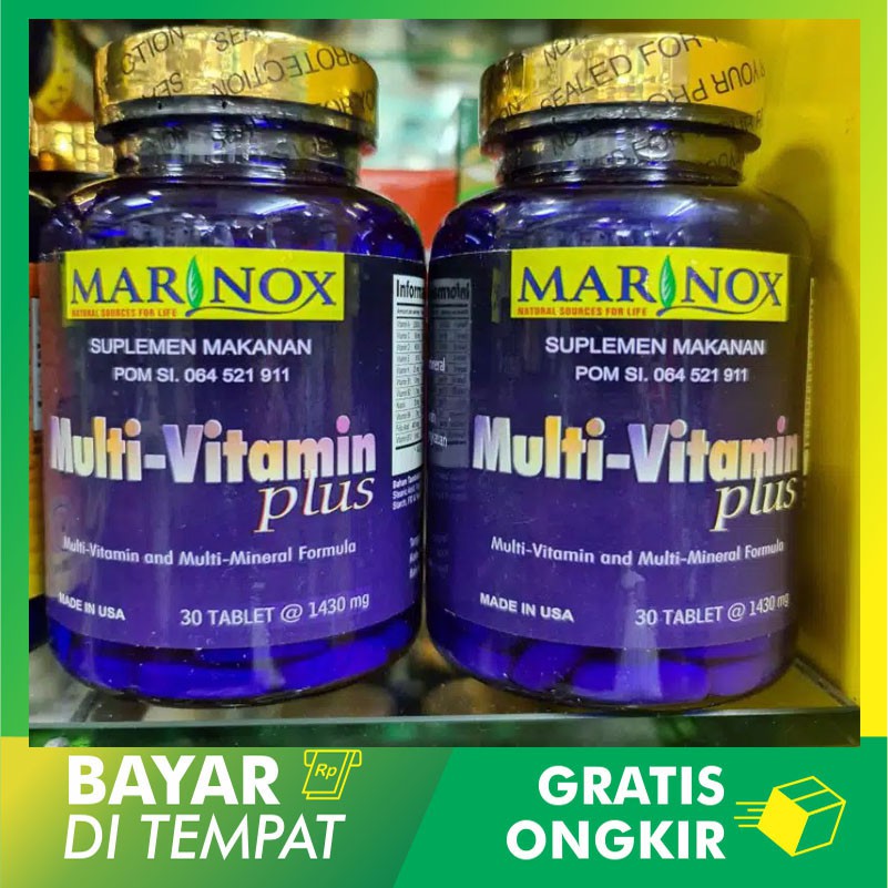 Jual MARINOX MULTIVITAMIN PLUS-OBAT HERBAL UNTUK MENJAGA KESEHATAN ...