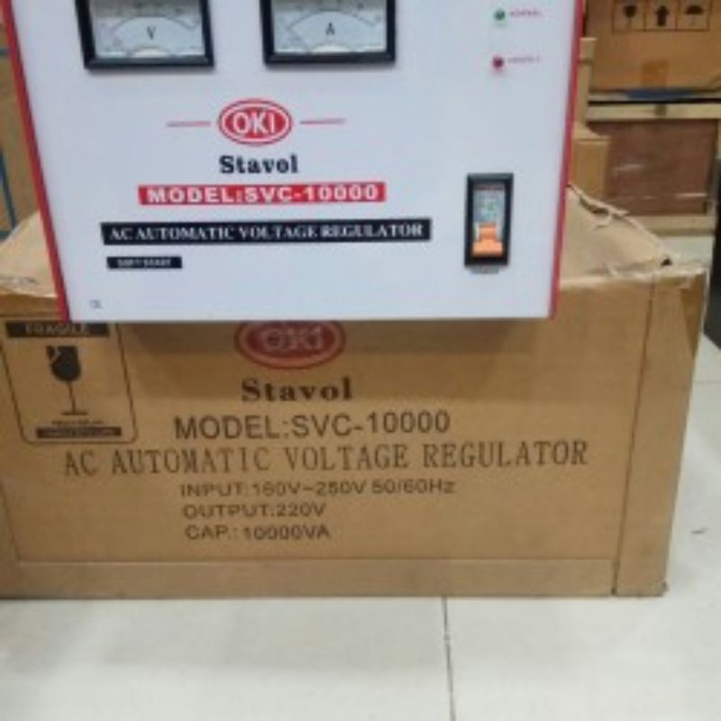 Jual STAVOL STABILIZER OKI 10000 WATT | Shopee Indonesia
