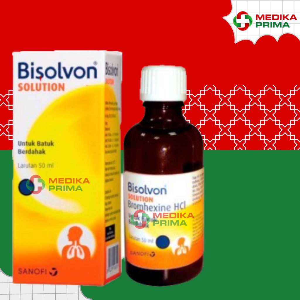 Jual BISOLVON SOLUTION 50 ML | Shopee Indonesia