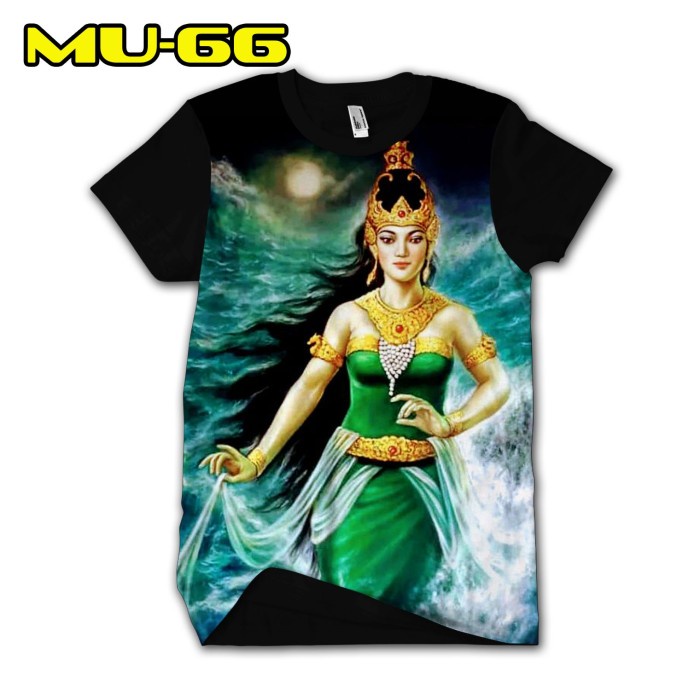 Jual Kaos Nyai Roro Kidul Lukisan Print 3D Baju Ratu Pantai selatan COD ...
