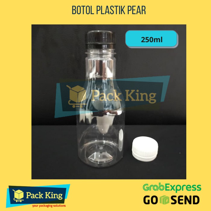 Jual Botol Plastik Pear 250ml 1pcs (min. 20pcs) | Shopee Indonesia