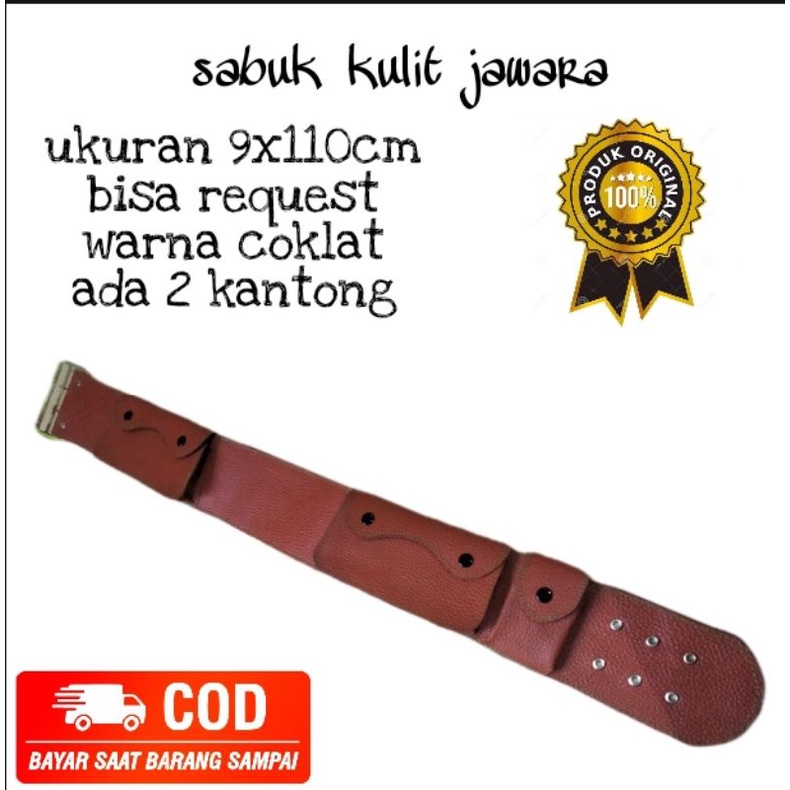 Jual kulit sabuk kulit asli sabuk jawara sabuk haji sabuk betawi ...