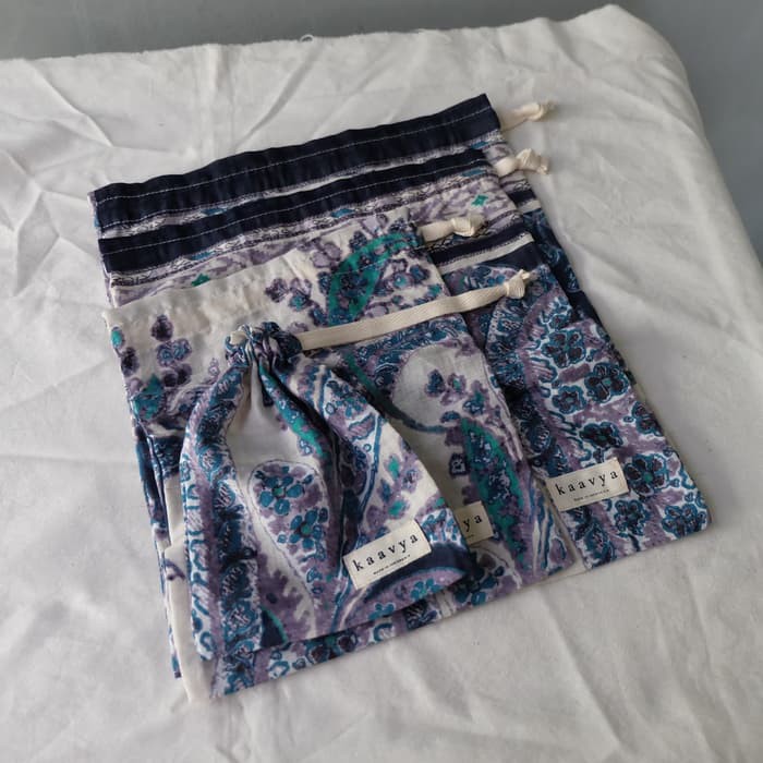 Jual Unik Delft Kaavya Produce Bags Set of 4 Terlaris | Shopee Indonesia