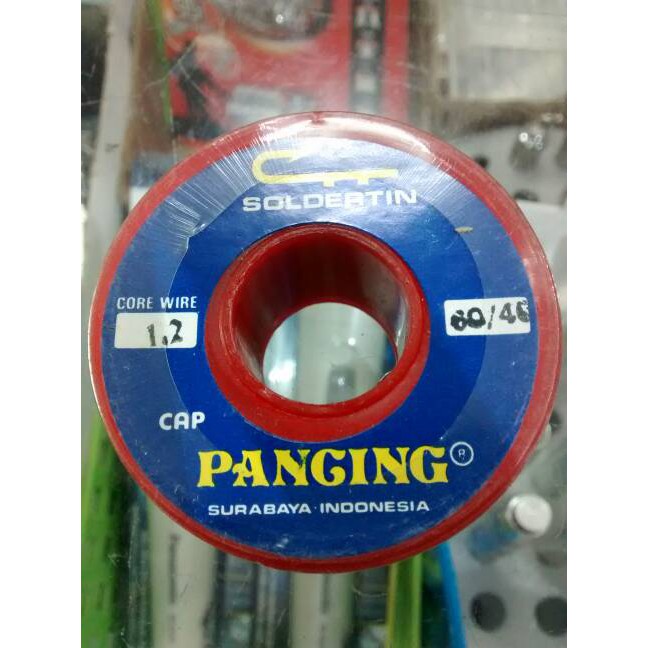 Jual Timah cap Pancing 60/40 diameter 1.2mm 250gr 250g 250 gram ...
