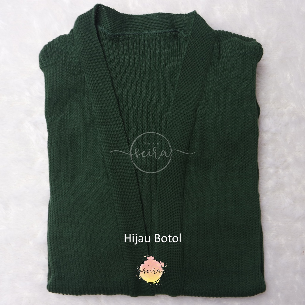 Jual [BISA COD] Long Cardi / Long Cardy Belle / Long Cardigan Rajut Wanita Halus | Shopee Indonesia