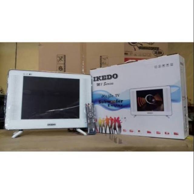 Jual TV LED IKEDO 24 IN INCH " WHITE STRIPE GOLD PUTIH EMAS MONITOR ...