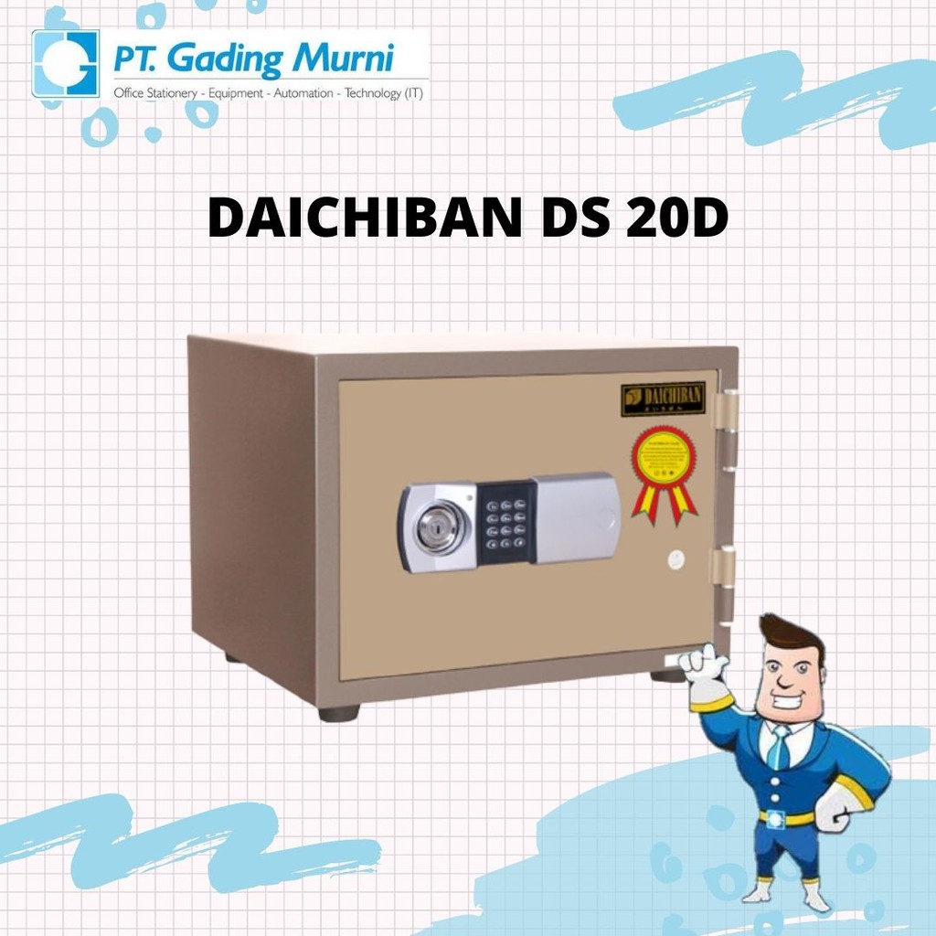 Jual DAICHIBAN BRANKAS DIGITAL DS 20 D | Shopee Indonesia