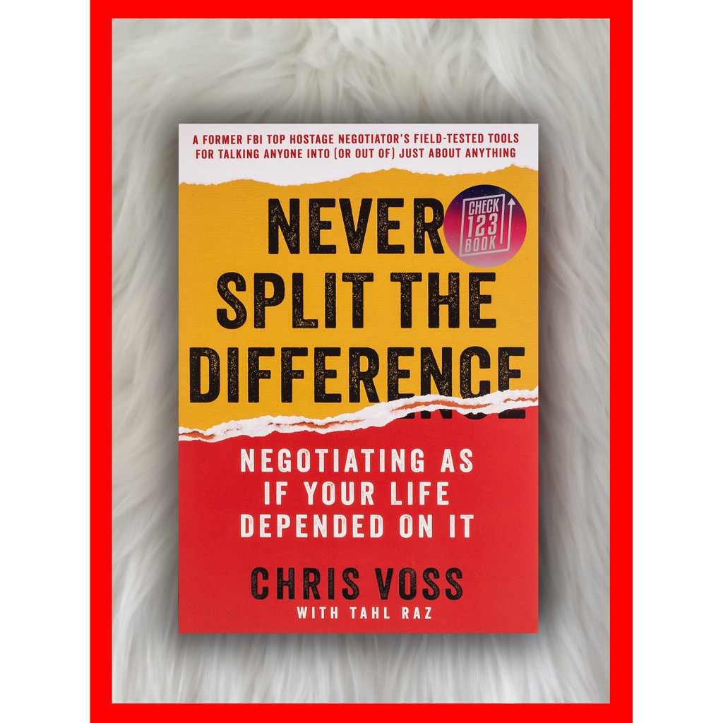 Jual Never Split the Difference by Chris Voss | Shopee Indonesia