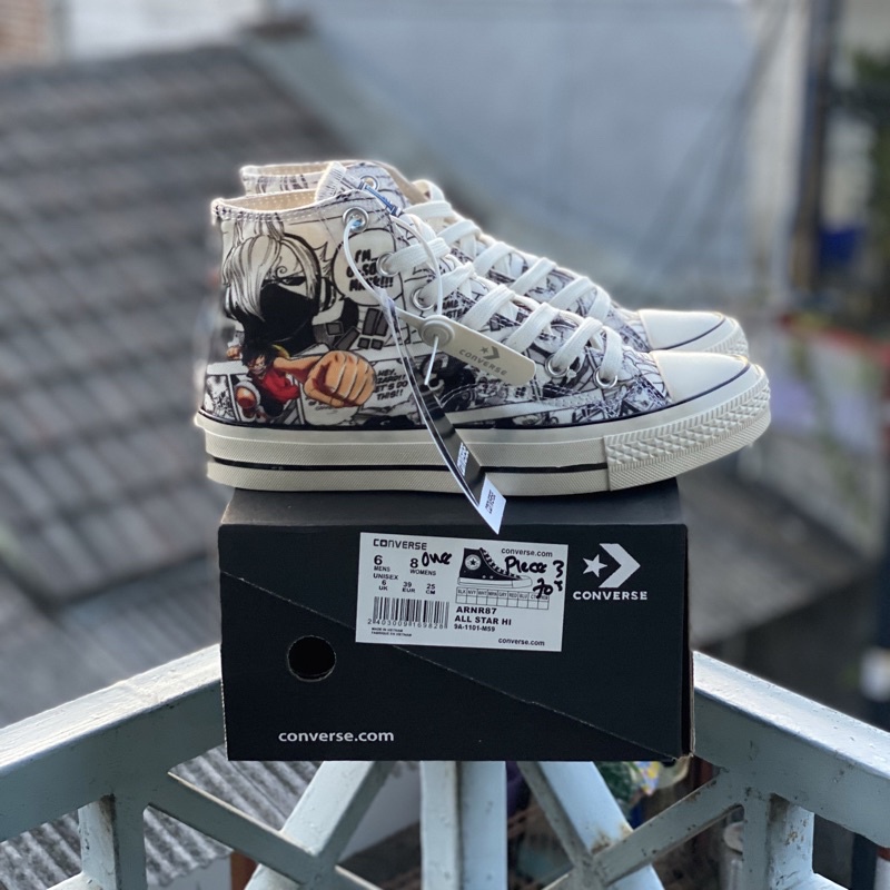 Jual SEPATU CONVERSE 70s X ONE PIECE High PRIA WANITA ALL STAR KARAKTER ...