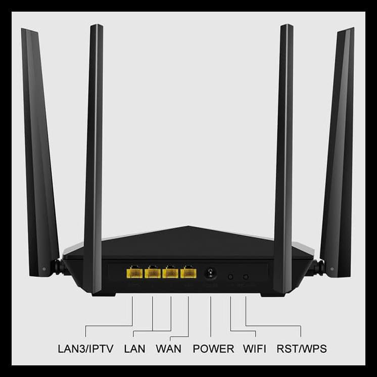 Jual avv5 router wireless smart dual band tenda ac6 ac-6 1200mbps ...