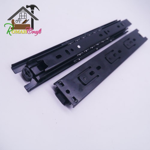 Jual Double track Rel laci (45mm) hitam MAPLA ukuran 15cm & 25cm ~ 1 ...