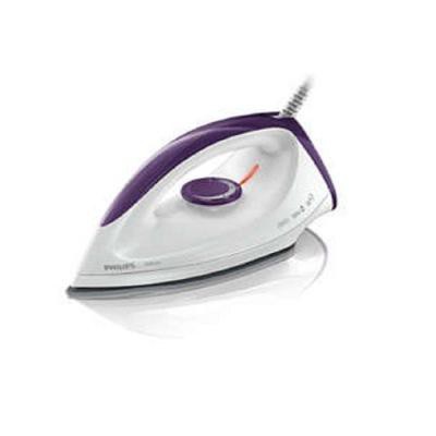 Jual Setrika Philips Dry Iron Affinia GC160 - Putih Ungu | Shopee Indonesia
