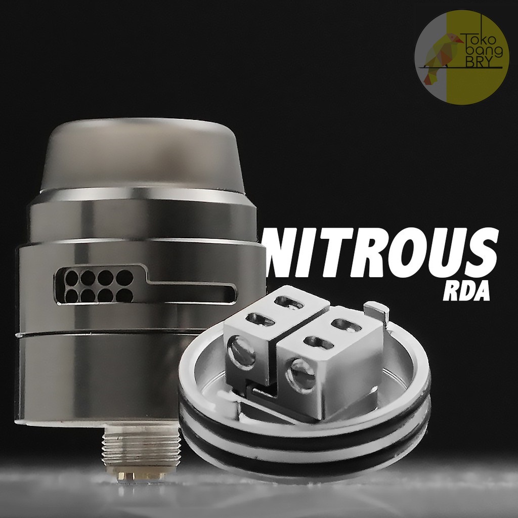 Jual Nitrous RDA 22mm Best Clone Premium Quality - Dual / Single ...