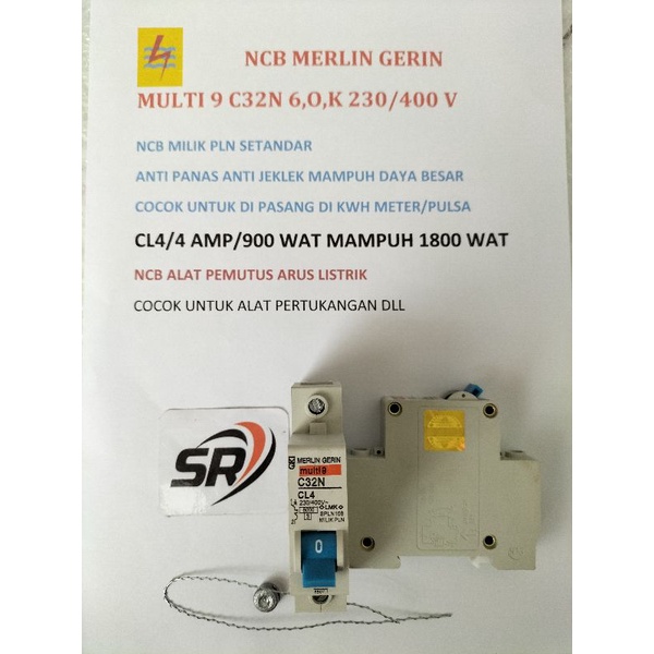 Jual NCB Merlin standar PLN (BONUS SEGEL TIMAH) harga satuan anti ...