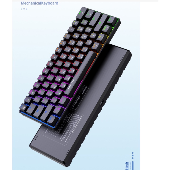 Jual KEYBOARD 61 KEY RGB 3 MODE / KEYBOARD | Shopee Indonesia