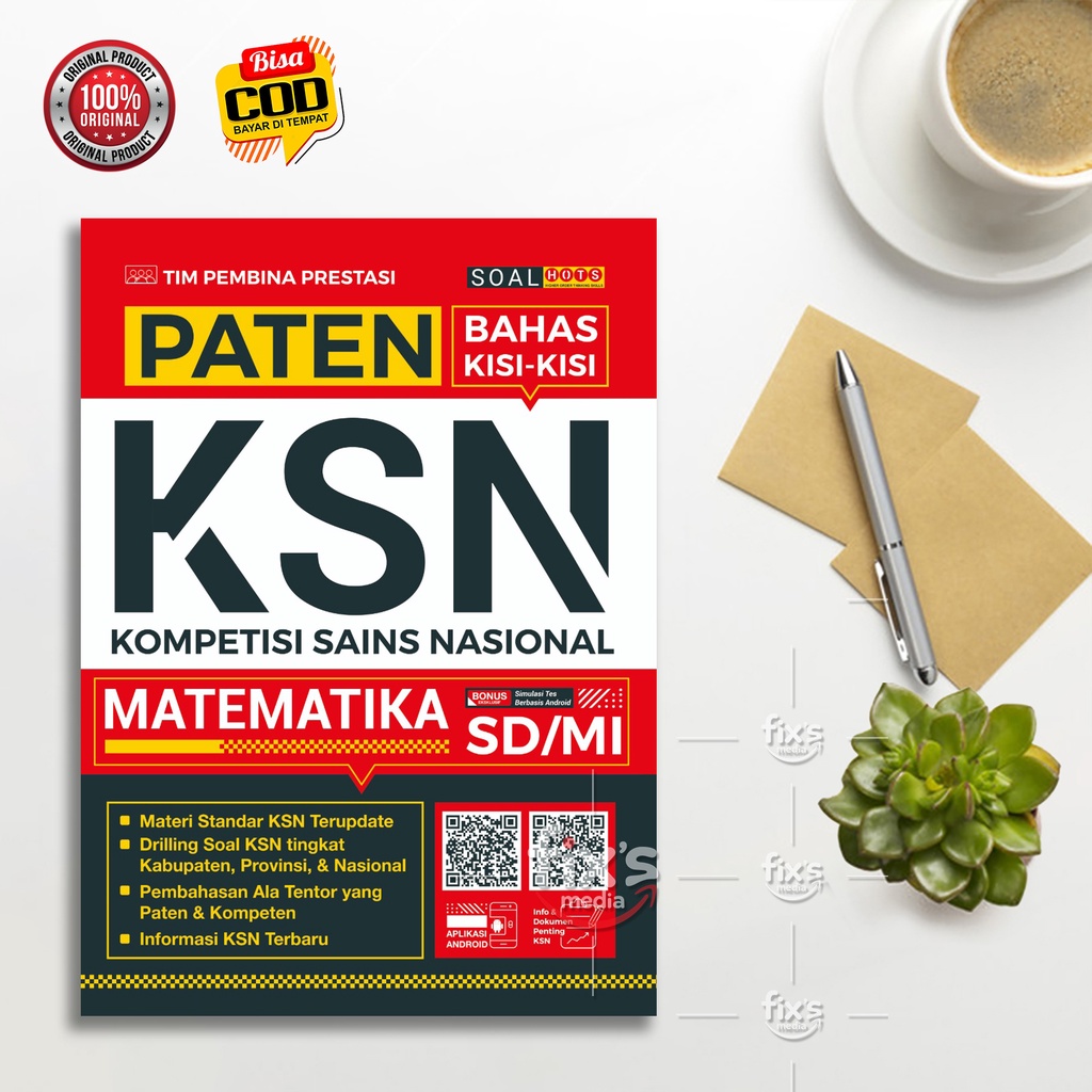 Jual Buku Paten Bahas Kisi-Kisi KSN (Kompetensi Sains Nasional) Matematika SD/MI | Shopee Indonesia