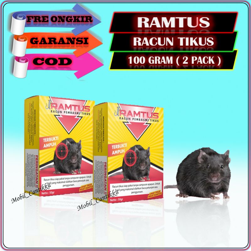 Jual Ramtus Racun Tikus 100 Gram | Shopee Indonesia