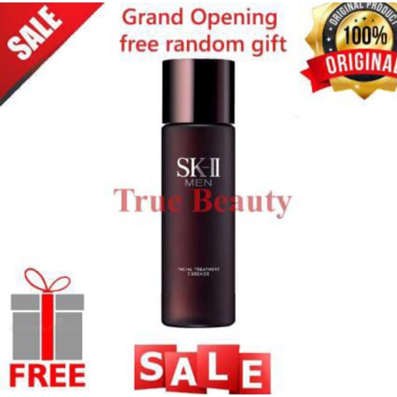 Jual SK-II/SK2/SKII FTE MEN 75ml/Facial Treatment Essence Men 75ml | Shopee Indonesia