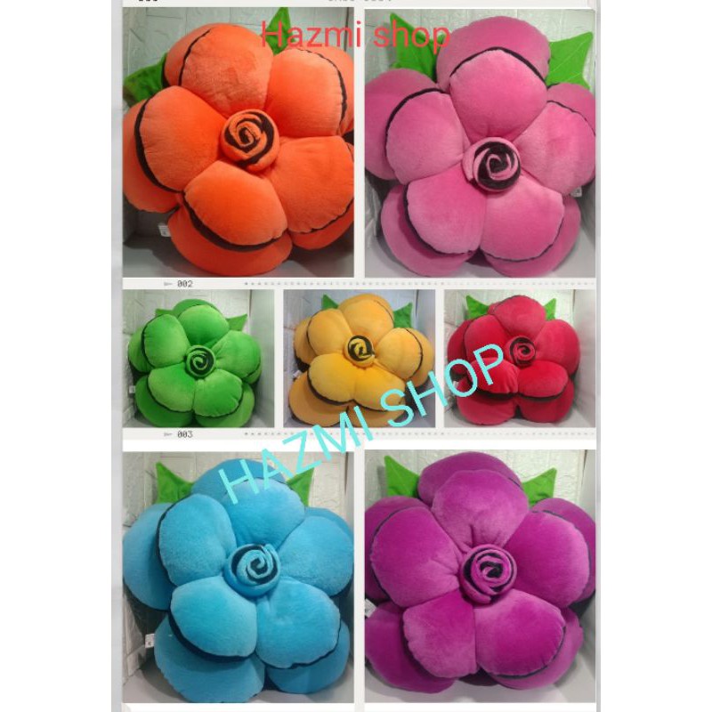 Jual Bantal Sofa mawar/Bantal Bunga Bulat SNI (-+45cm) | Shopee Indonesia