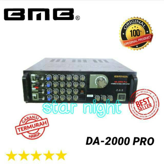 Jual Ampli Mixer BMB DA 2000pro | Shopee Indonesia