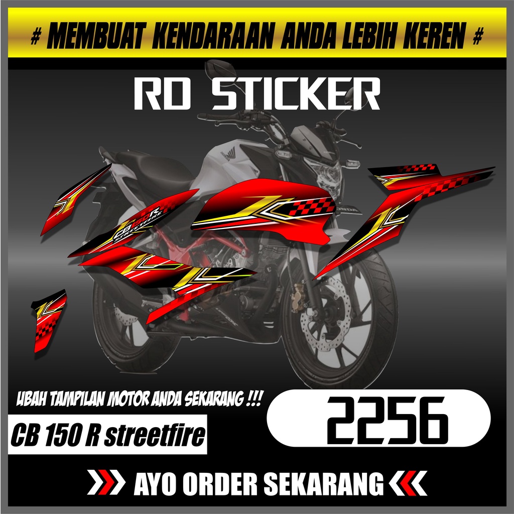 Jual Striping CB 150 R streetfire Striping CB 150 R streetfire Decal ...