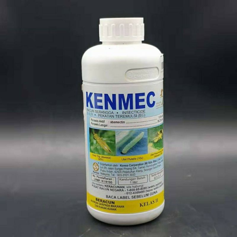 Jual KENMEC 1.8 EC ABAMECTIN KENSO MALAYSIA 1 Liter INSEKTISIDA ...