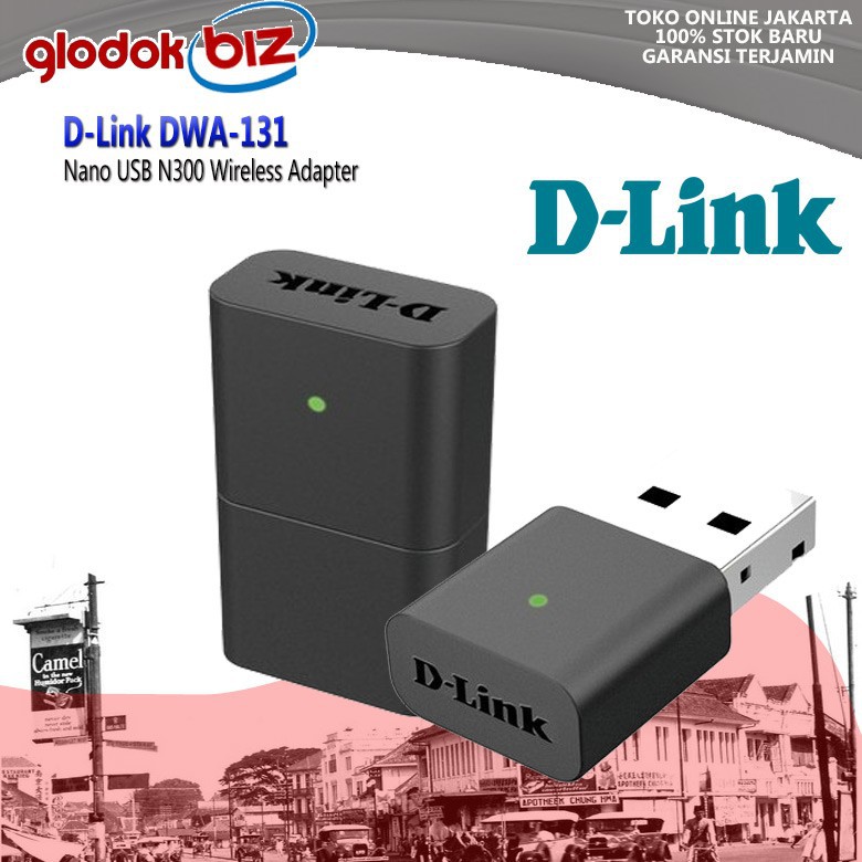 Jual DLink DWA131 Nano USB N300 Wireless Adapter | Shopee Indonesia