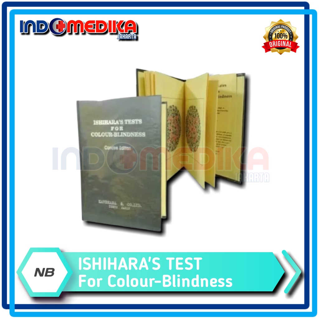 Jual Buku Tes Buta Warna / Buku Ishihara Test Buta Warna | Shopee Indonesia