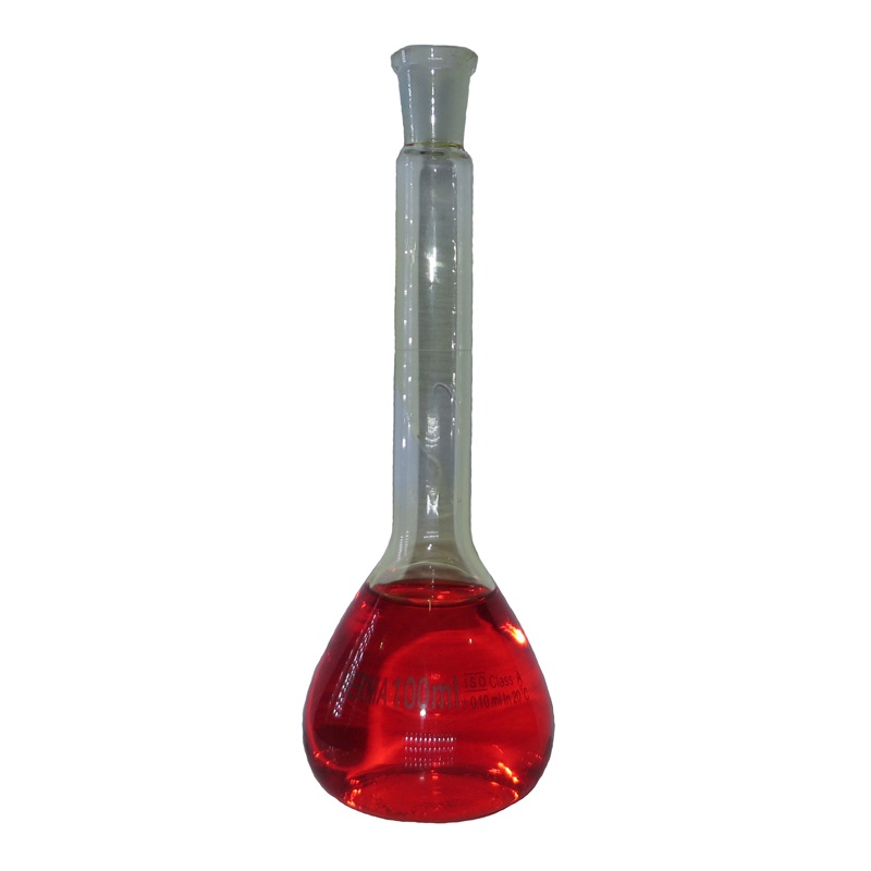 Jual HERMA Labu Ukur 100ml Tutup Kaca | Volumetric Flask | Shopee Indonesia