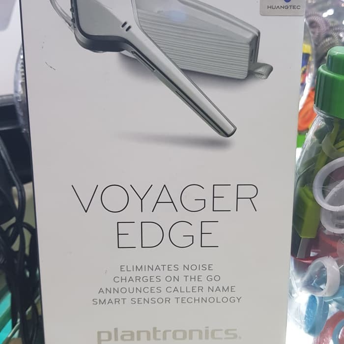 Jual Plantronics Headset bluetooth Voyager edge - white - Putih ...