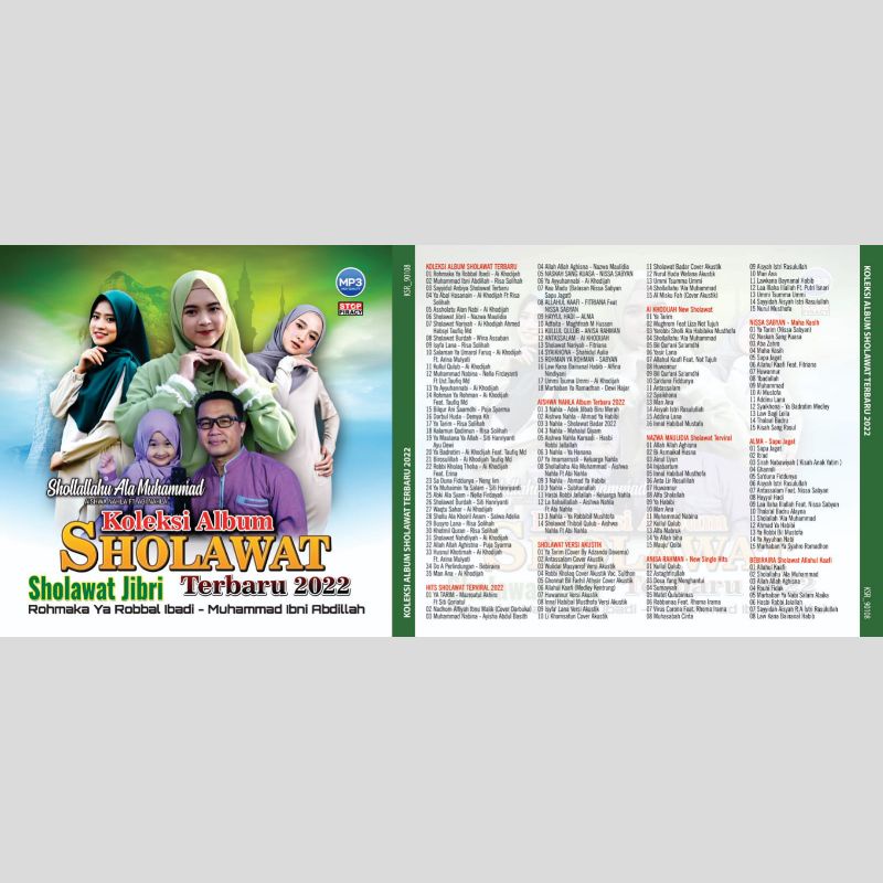 Jual KASET MP3 AUDIO LAGU KOLEKSI ALBUM SHOLAWAT TERBARU 2022 | Shopee ...