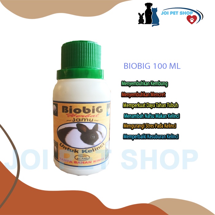 Jual BIOBIG 100ml - Jamu Herbal Khusus Kelinci - Obat Kembung Mencret ... Jual BIOBIG 100ml - Jamu Herbal Khusus Kelinci - Obat Kembung Mencret ...
