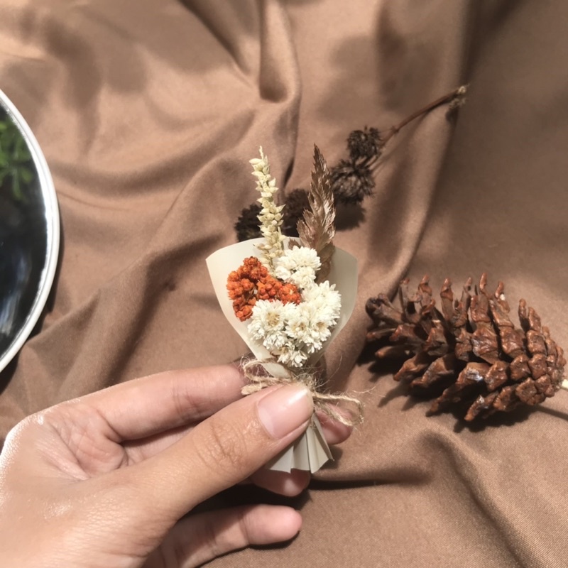 Jual [100pcs] Mini Buket | Mini Bouquet | Bouquet Bunga Kering 300 ...