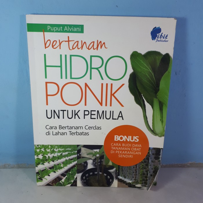 Jual BERTANAM HIDROPONIK UNTUK PEMULA : CARA BERTANAM CERDAS DI LAHAN TERBA | Shopee Indonesia
