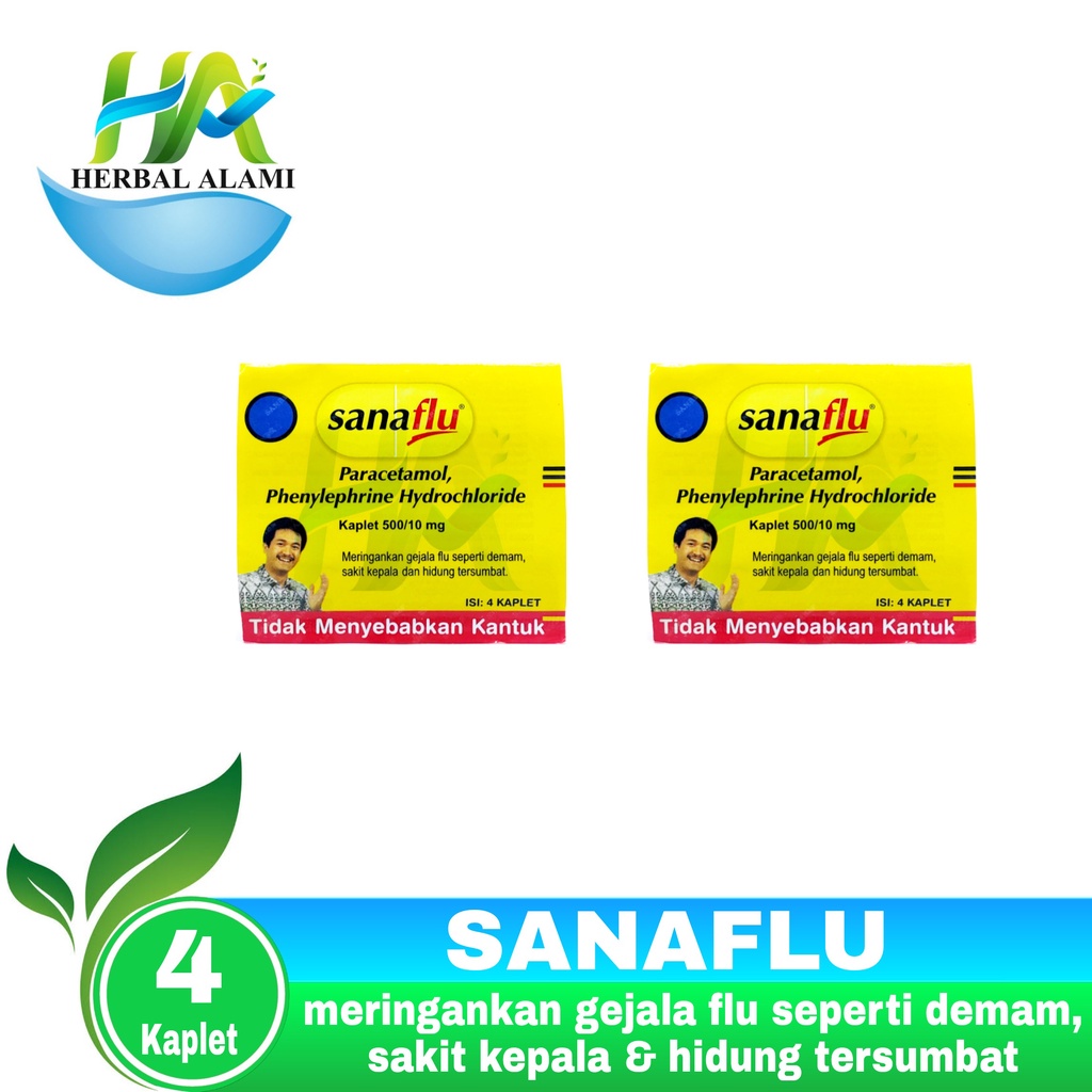 Jual Sanaflu Strip - Obat Flu Demam | Shopee Indonesia