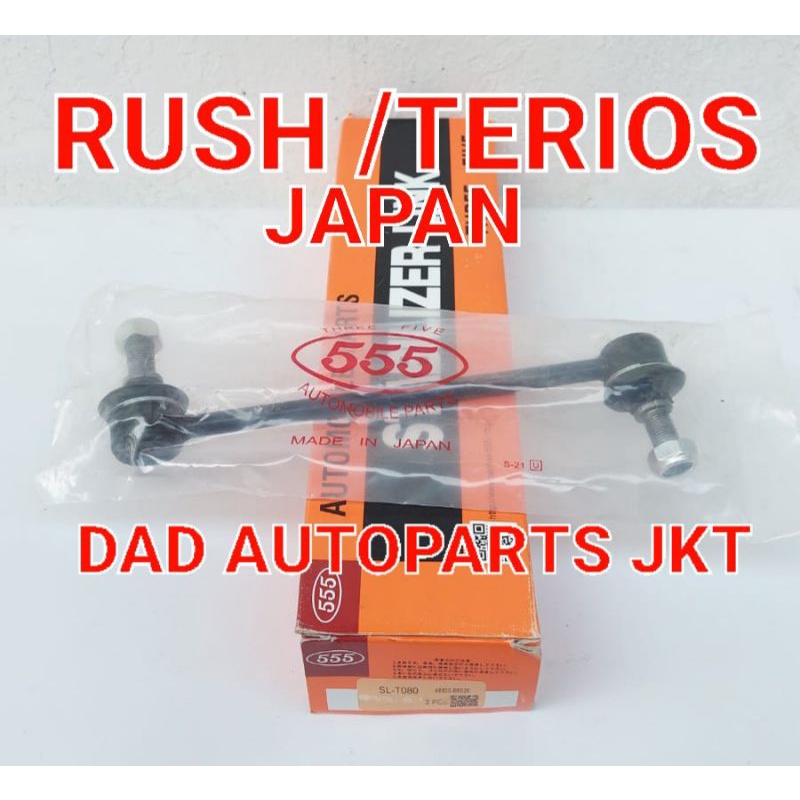 Jual LINK STABILIZER DEPAN RUSH TERIOS 555 ORIGINAL JAPAN | Shopee ...