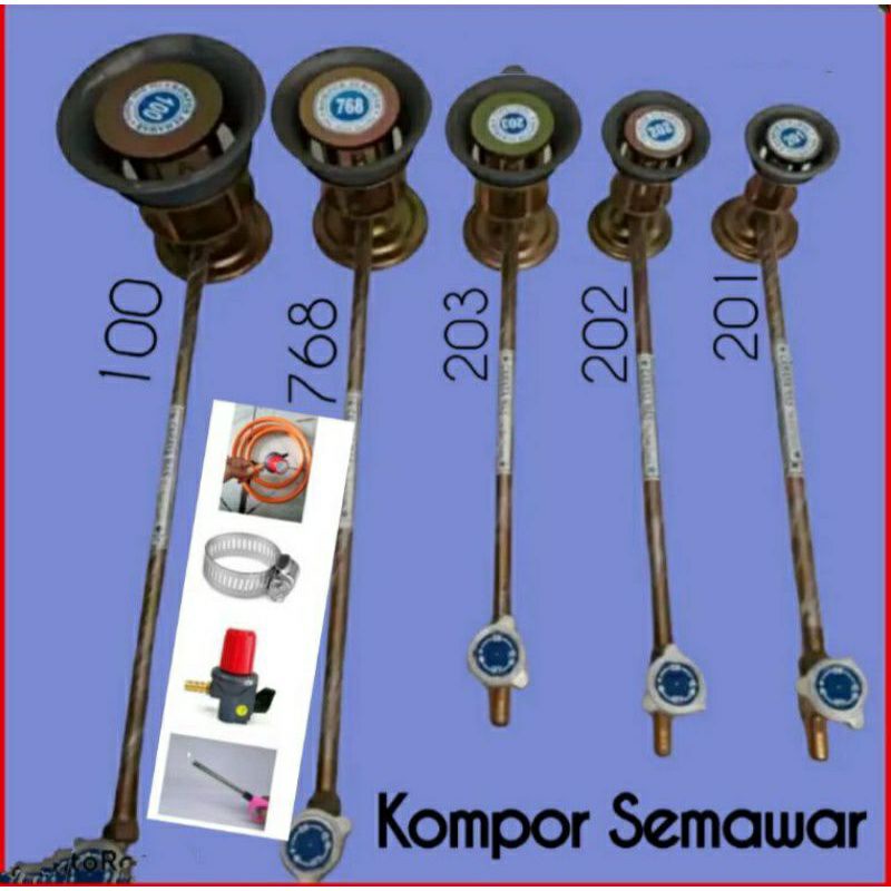 Jual PAKET Kompor Semawar, Pecel Lele Mie Ayam Mawar Gas Tekanan Tinggi ...