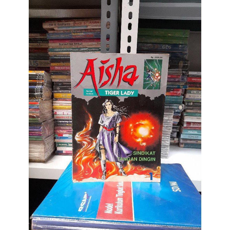 Jual Original Buku Komik Cergam Cerita Bergambar Serial Action Tiger ...