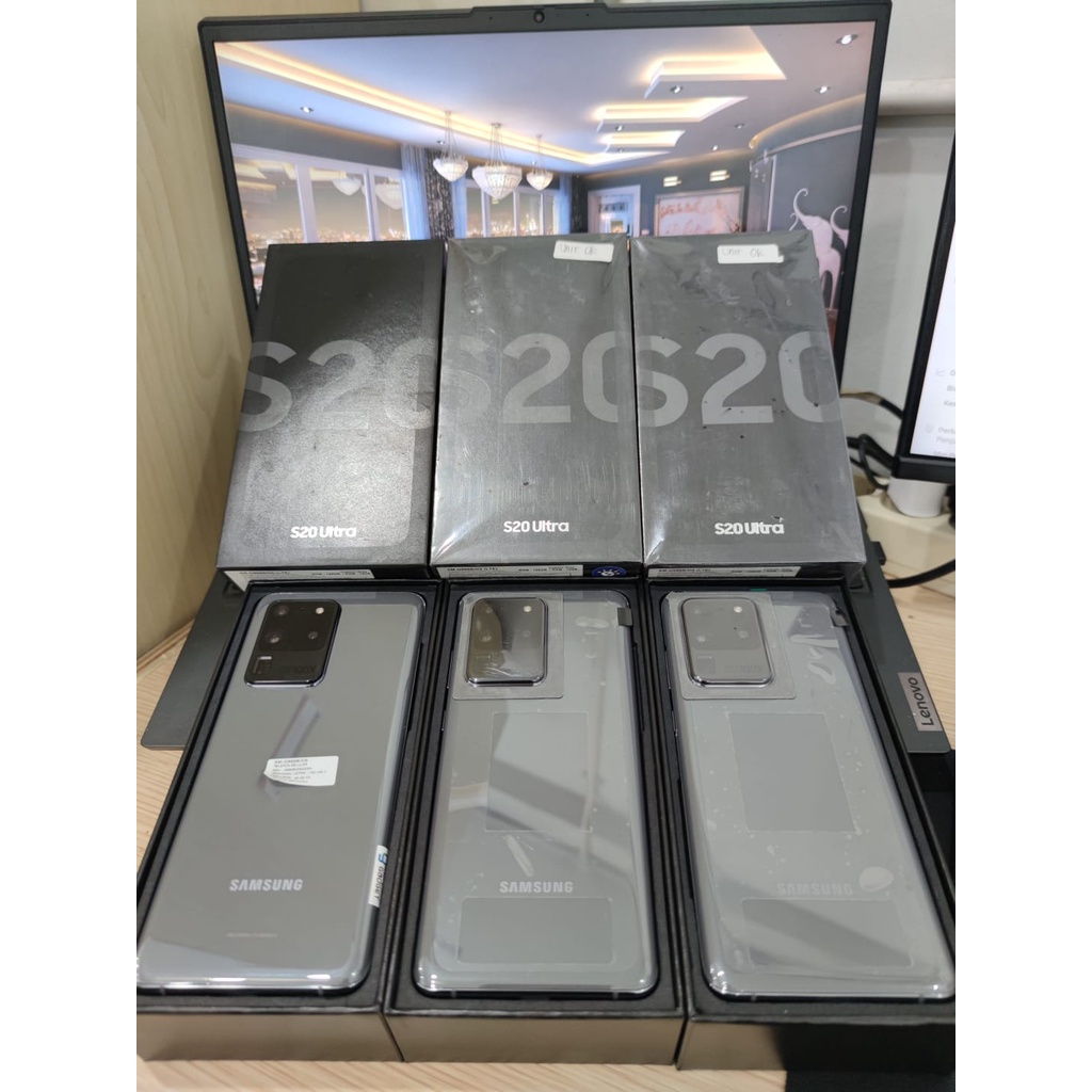 Jual SAMSUNG GALAXY S20 ULTRA RAM 12 ROM 128GB SECOND RESMI SEIN MULUS ...