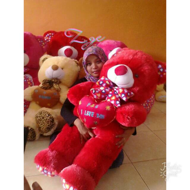 Jual BONEKA BAGUS( MURAH ) TEDDY BEAR JUMBO ( GRATIS UKIR NAMA ...