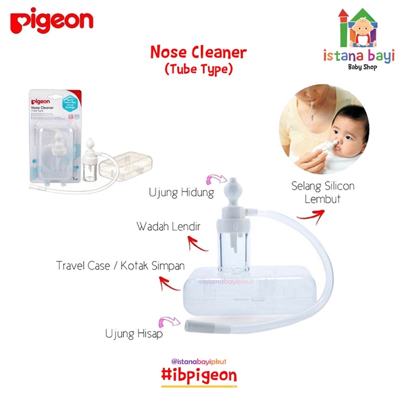 Jual Pigeon Nose Cleaner ( Tube Type) / Sedot ingus bayi | Shopee Indonesia