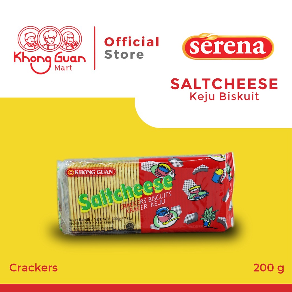 Jual KHONG GUAN Saltcheese Crackers Biskuit Pack 200 Gram | Shopee ... Jual KHONG GUAN Saltcheese Crackers Biskuit Pack 200 Gram | Shopee ...