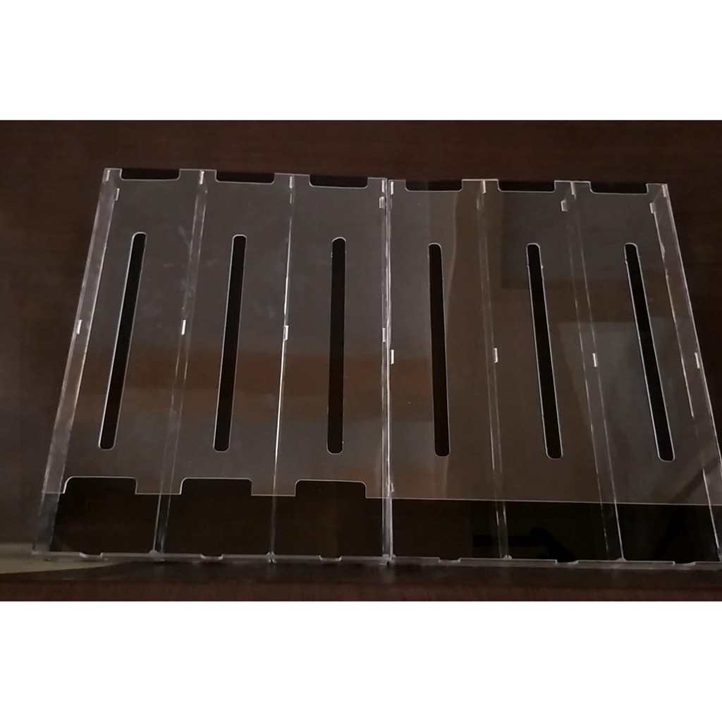 Jual Display Akrilik Indomie / Tempat Indomie/Display indomie 6Sekat ...