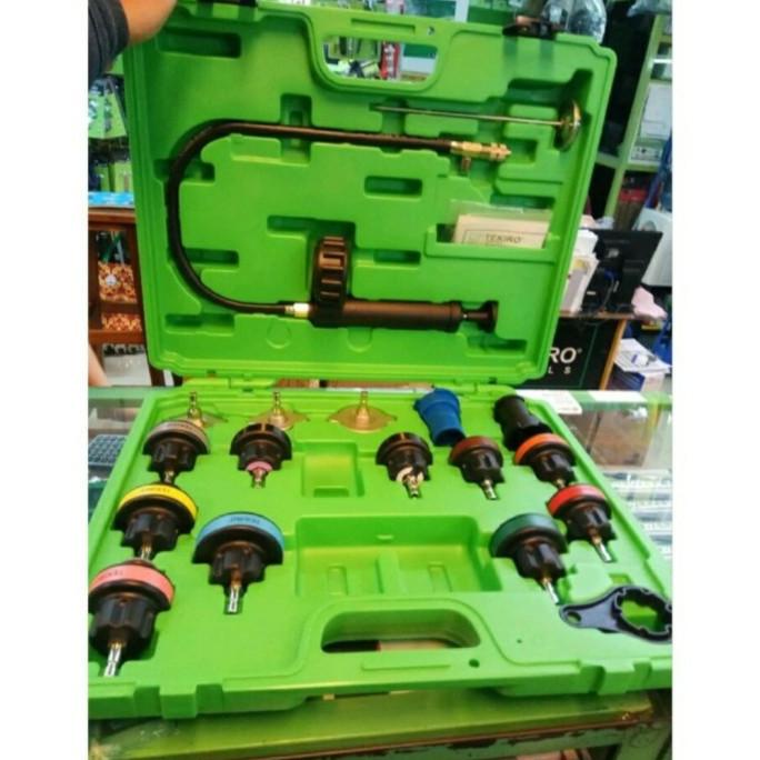 Jual Universal Radiator Pressure Test Kit Set 18 Pcs Tekiro Tester ...