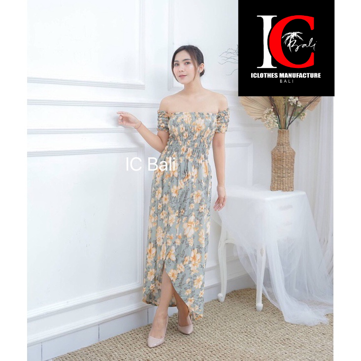 Jual DRESS BALI SORAYA LDS001 dan LDS002/ DRESS PANTAI KEKINIAN/ DASTER ...