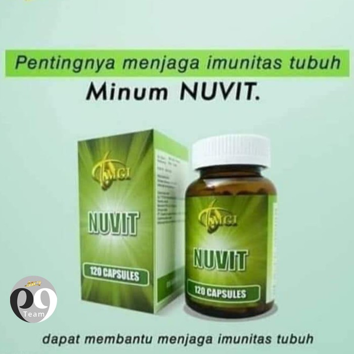 Jual NUVIT Suplemen Kesehatan Vitamin Imun Booster - MCI (100% Original ...