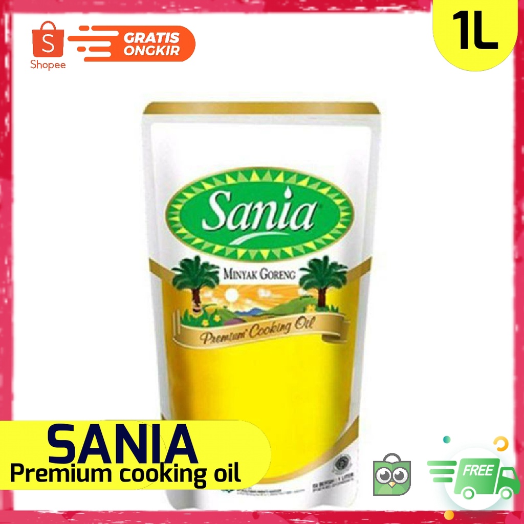Jual Minyak Goreng pouch Sania 1 Liter | Shopee Indonesia