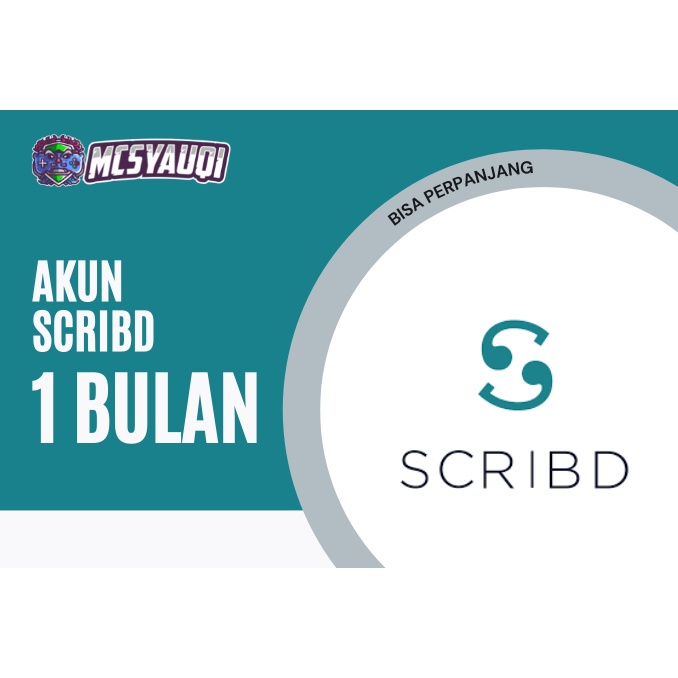 Jual Akun Scribd Scrib Murah 1 Bulan Garansi Full Bisa Perpanjang ...